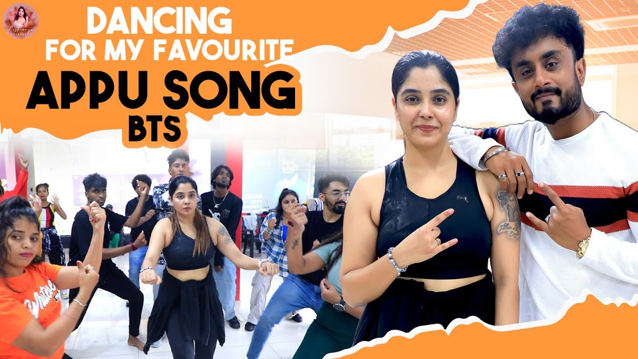 Dancing for my favourite Appu Sir's Song ️| Dance Rehearsal BTS | Appu ...