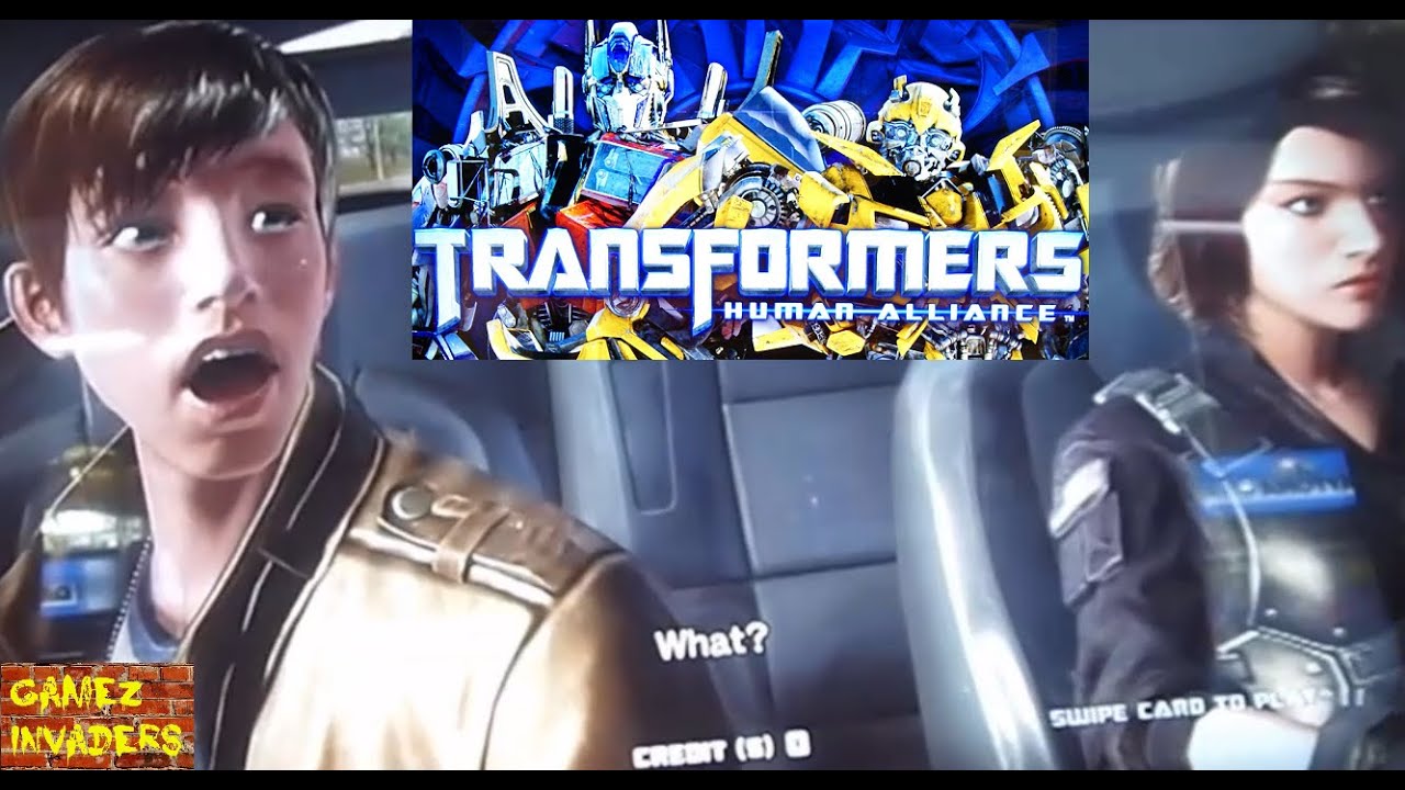 Transformers Human Alliance Arcade Light Gun Shooter First Mission ...