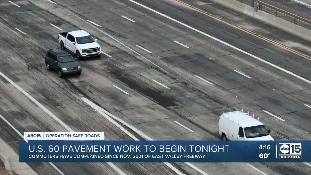 U.S 60 pavement work to begin on U.S. 60 - YouTube