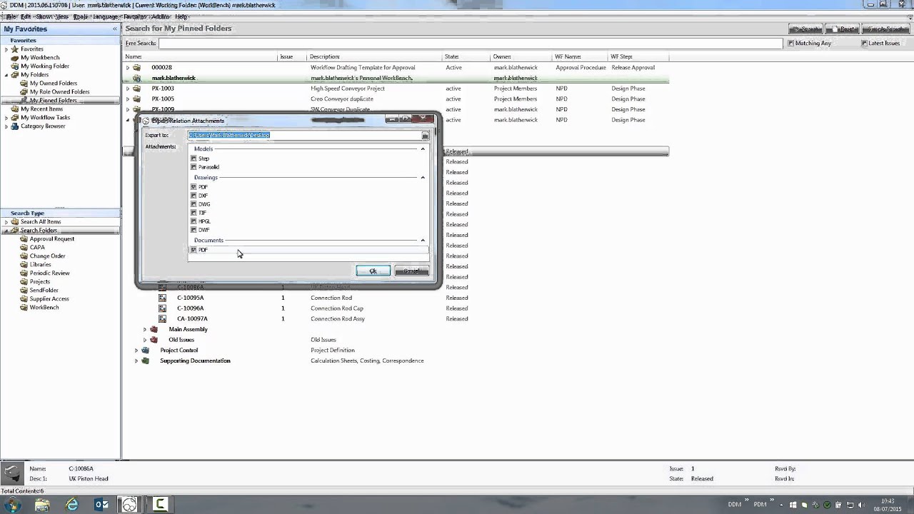 DDM 2015.06 What's New - Export Relation Attachments - YouTube