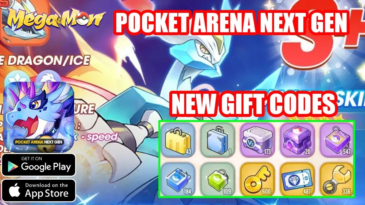 *New* Pocket Arena Next Gen Codes 6 April 2025 || Megamon Gift Codes ...