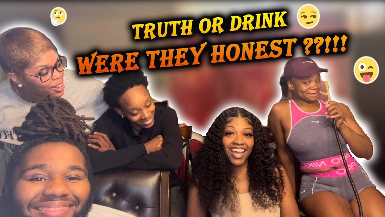 TRUTH OR DRINK 🥃| WHO WAS HONEST ?!| DID YOU CHEAT OR…. - YouTube