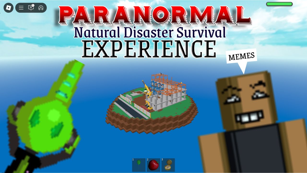 A PARANORMAL Natural Disaster Survival Experience... - YouTube