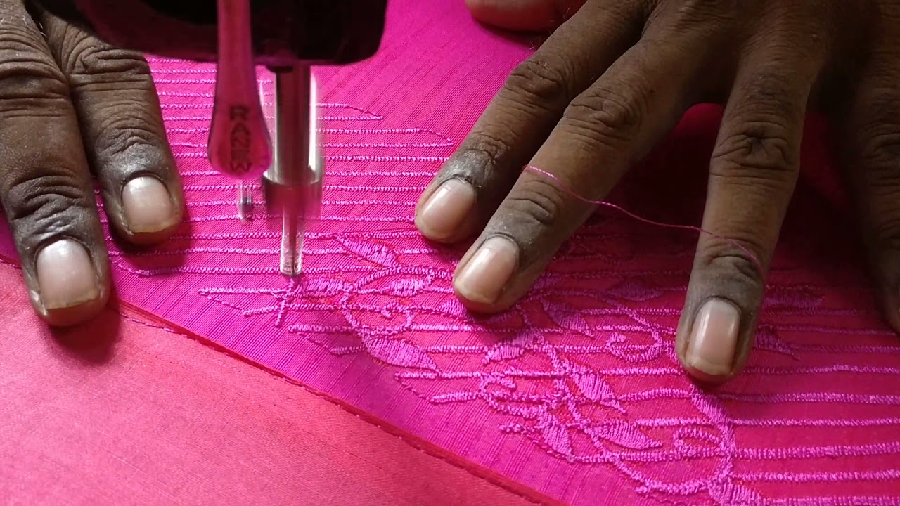 Machine Embroidery Patterns #001 - YouTube