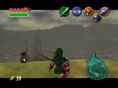 Zelda OOT Bomb Trick - YouTube