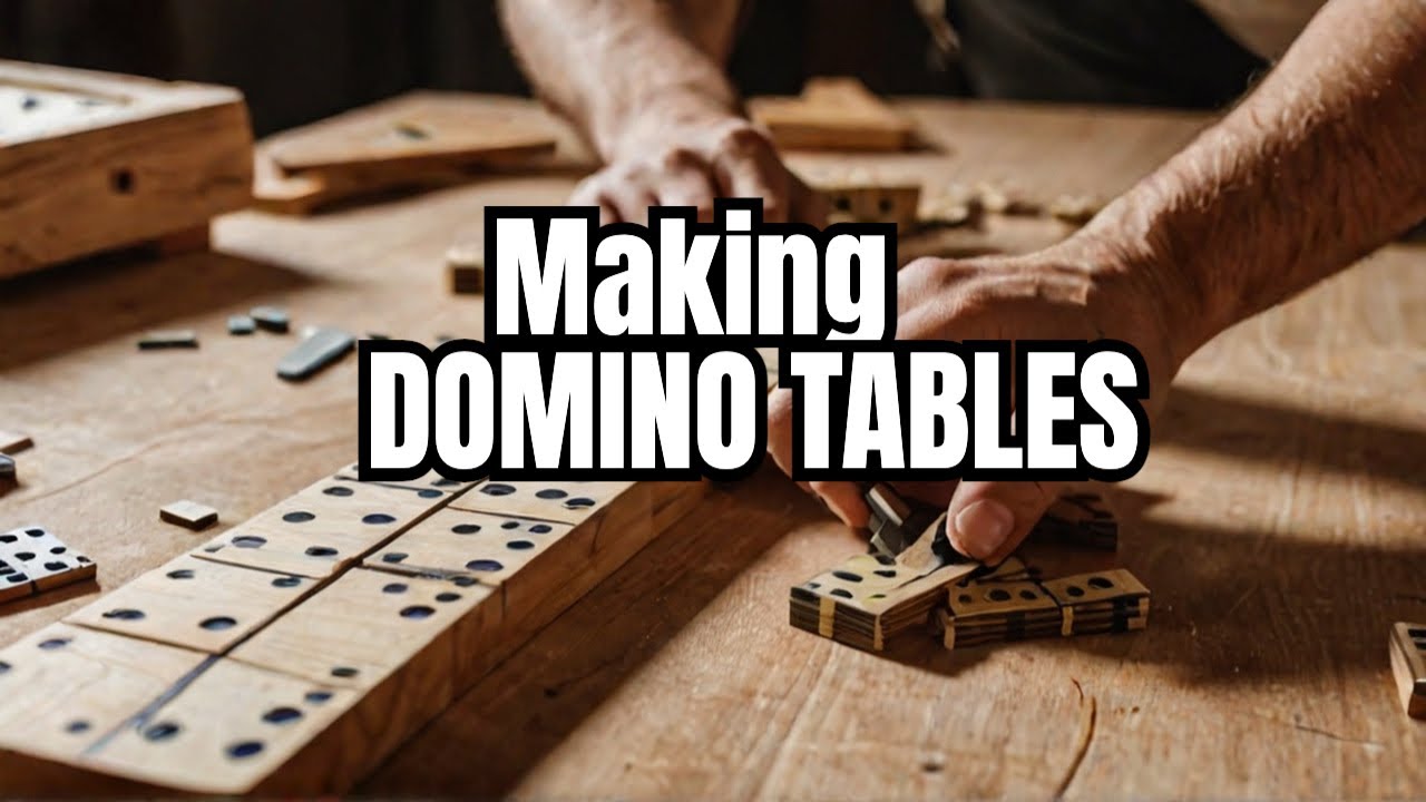 Making Domino Tables and working on the shop come and check it out ...