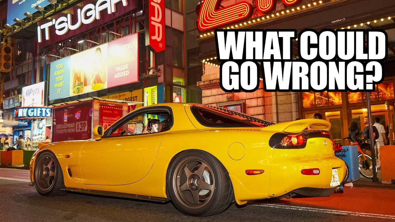 FD RX7 vs. Downtown NYC - YouTube