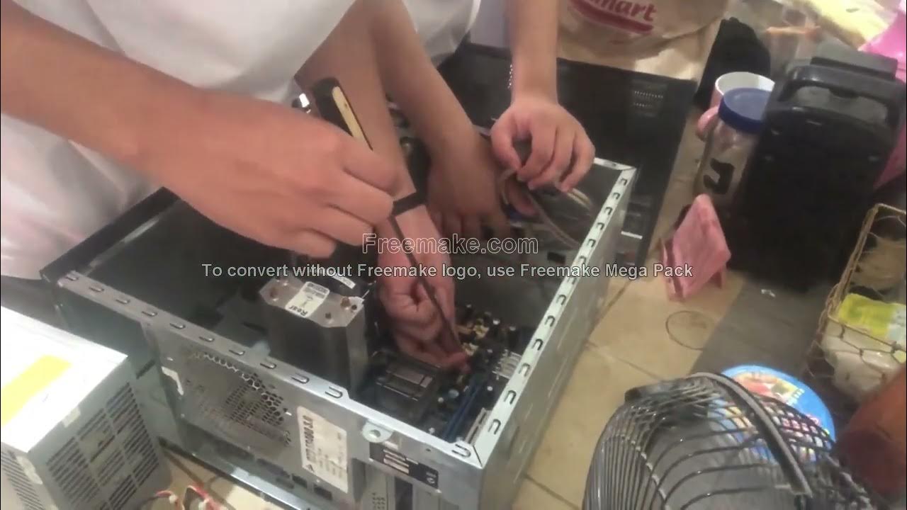 HOW TO DISASSEMBLE AND ASSEMBLE A COMPUTER SYSTEM UNIT - YouTube