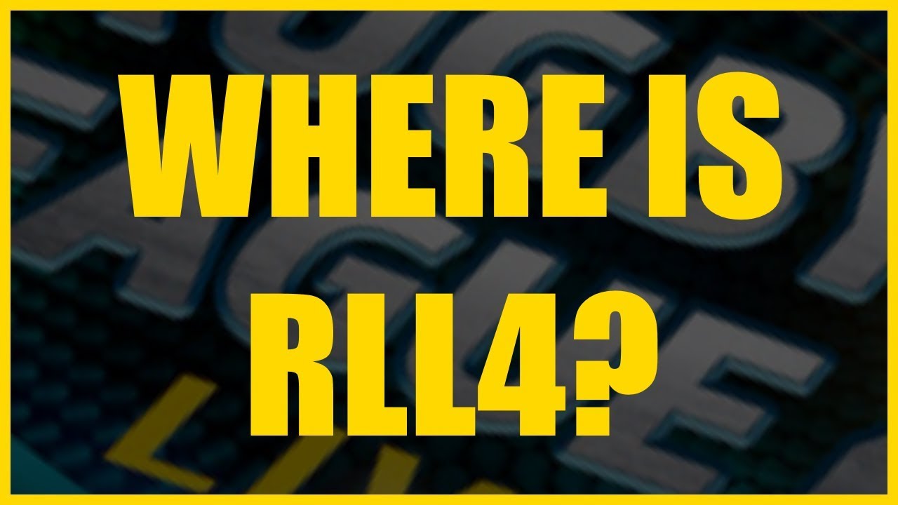 WHERE ARE THE RLL4 VIDEOS? - YouTube
