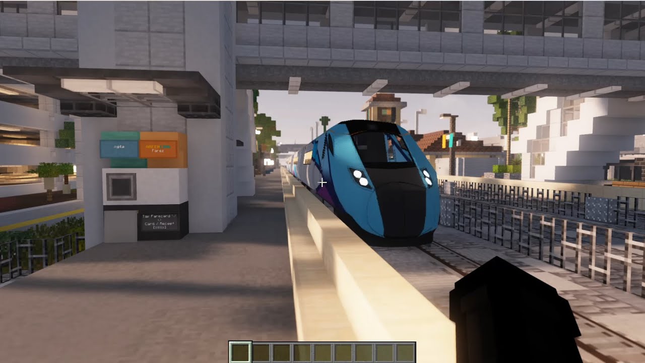 BR Class 802 Minecraft MTR Mod showcase | Ultra Realism | Greenfield ...