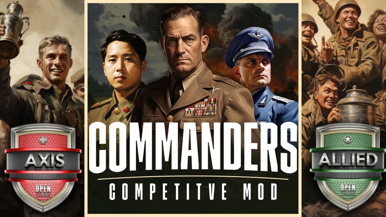 HOI4 3V3 MP COMMANDERS COMPETITIVE IN A NUTSHELL - HOI4 Indonesia - YouTube