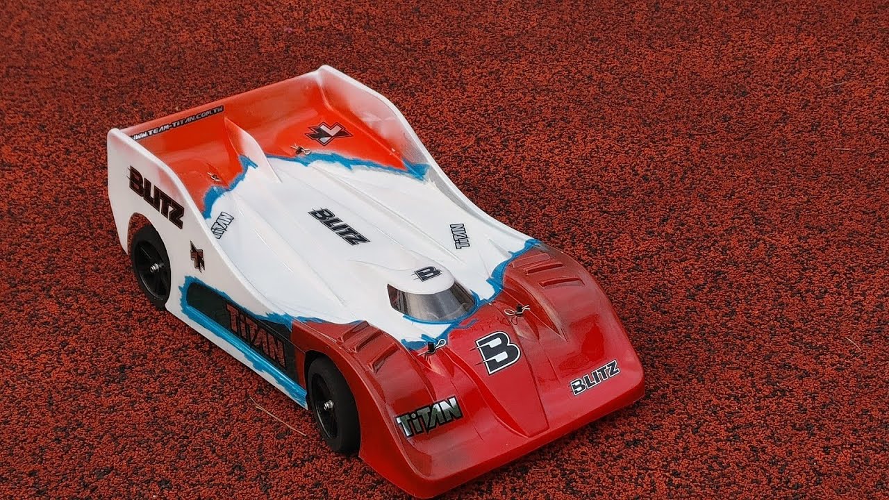 LC Racing EMB-TC RC Car onroad track - YouTube