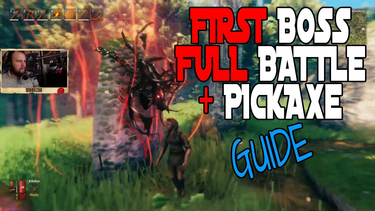 Valheim How To Beat The First Boss Eikthyr Solo (Quick Guide) - YouTube