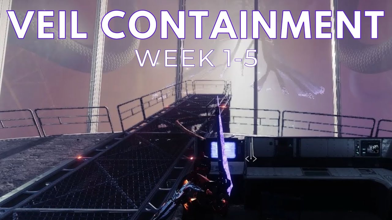 Veil Containment Logs (Week 1-5) | Destiny 2 Season of the Deep - YouTube
