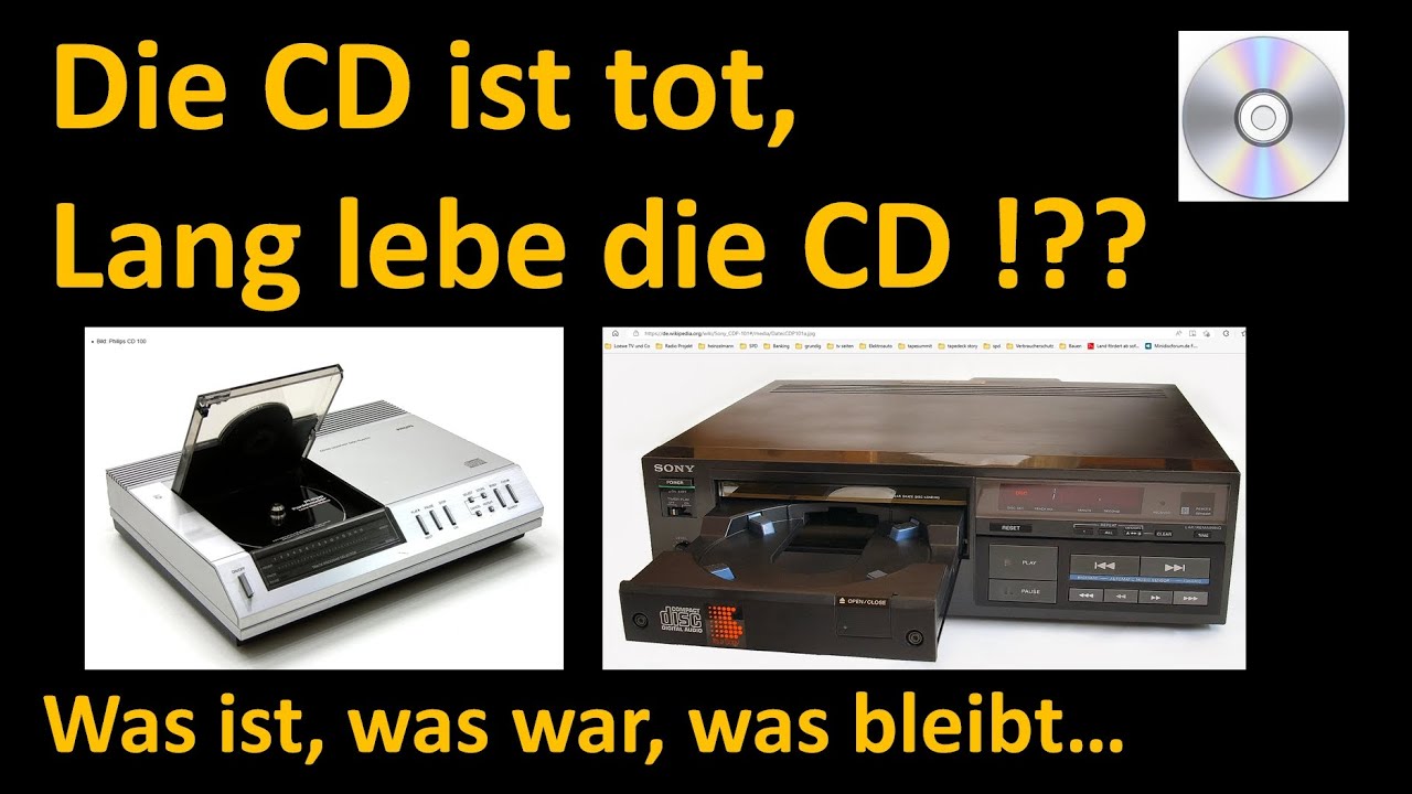 Die CD ist tot, lang lebe die CD... ein Rundumblick - YouTube