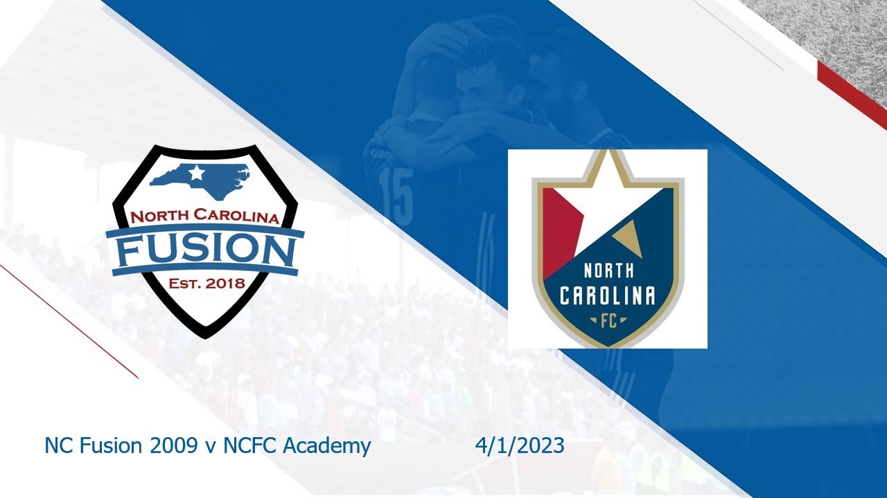 NC Fusion 2009 v NCFC Academy - YouTube