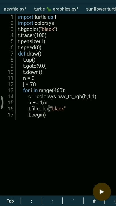 Turtle 🐢 Graphics In Python Coding Python Turtle Code Programming Program Youtube