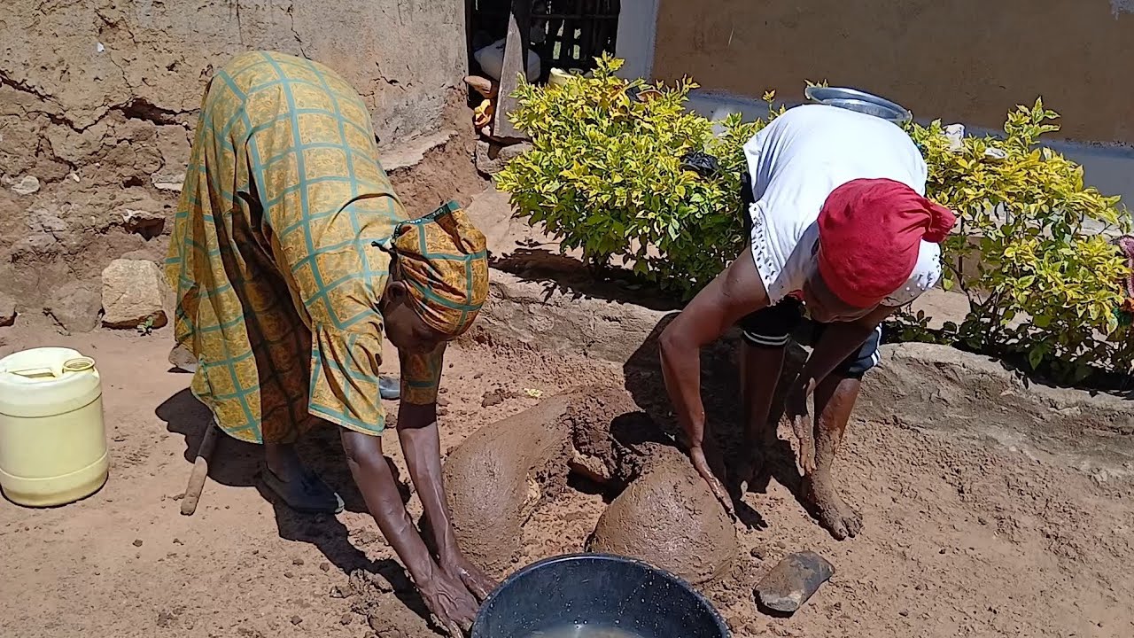 BEEN TEACHED BY MOTHER IN-LAW 👩 HOW TO MAKE A TRADITIONAL AFRICAN JIKO ...