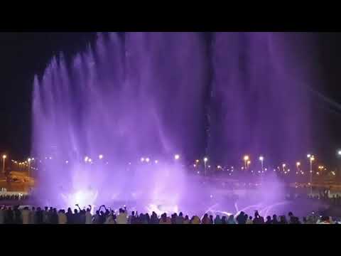 dancing fountain city housing Jhelum drone view Jhelum lover 💞