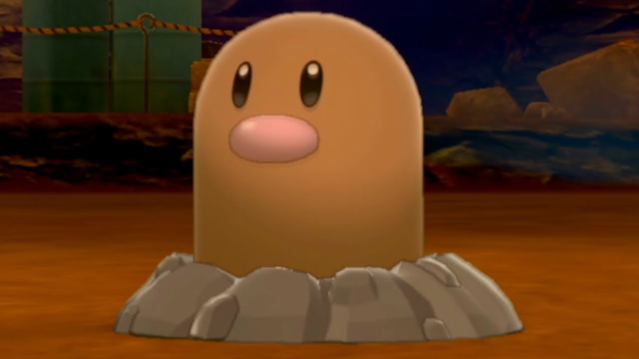 How to Catch DIGLETT (Galar Mine) - Pokemon Sword & Shield - YouTube