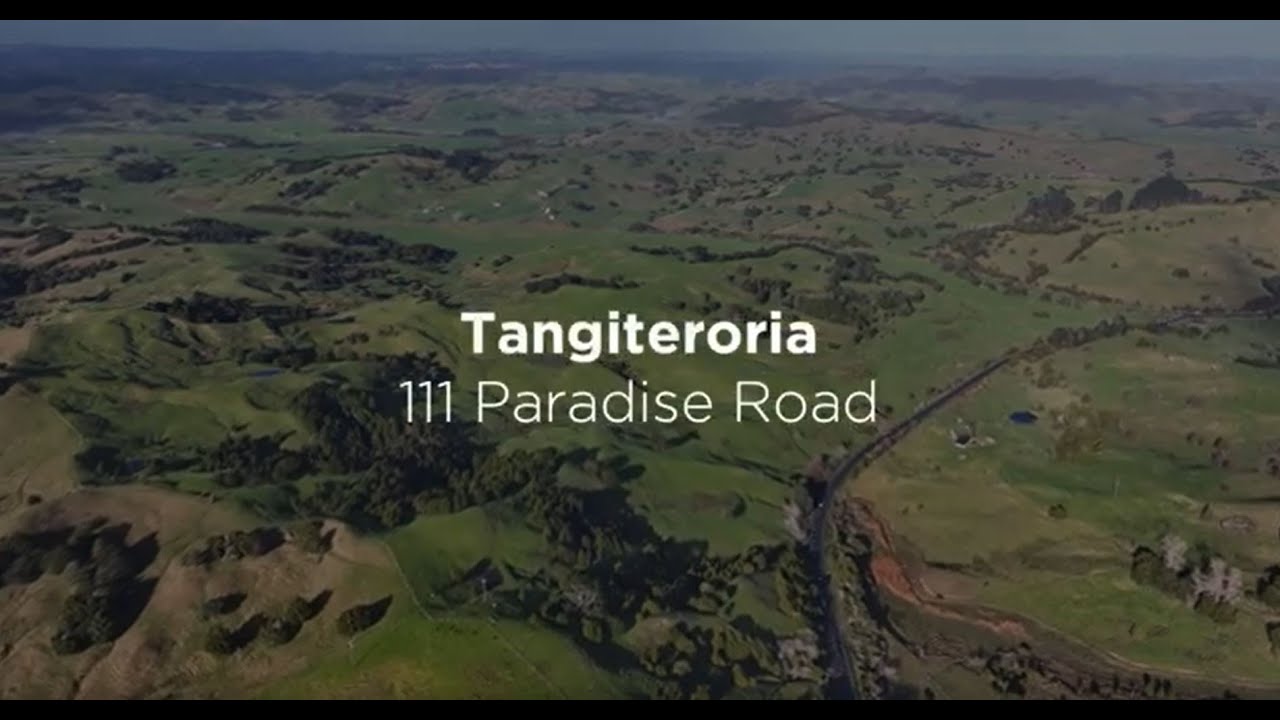 111 Paradise Road, Tangiteroria - YouTube