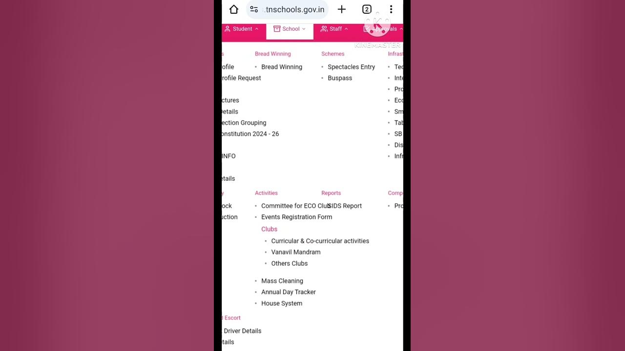 Bus Pass not willing details update in EMIS Website #emis - YouTube