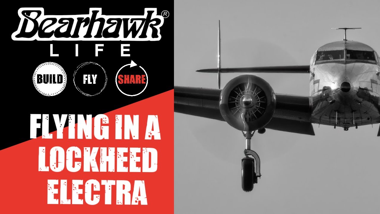 BEARHAWK LIFE ~ Flying In The 1936 Lockheed Electra Jr 12a - YouTube