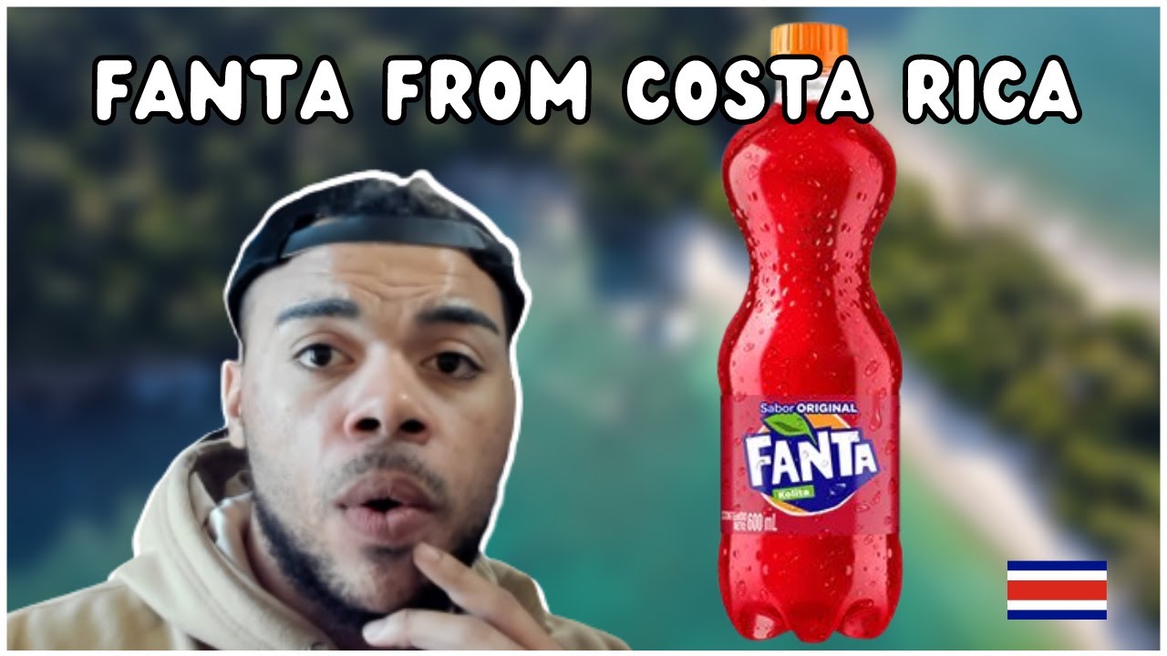 Trying Fanta Kolita for the first time (Costa Rica Exclusive) - YouTube
