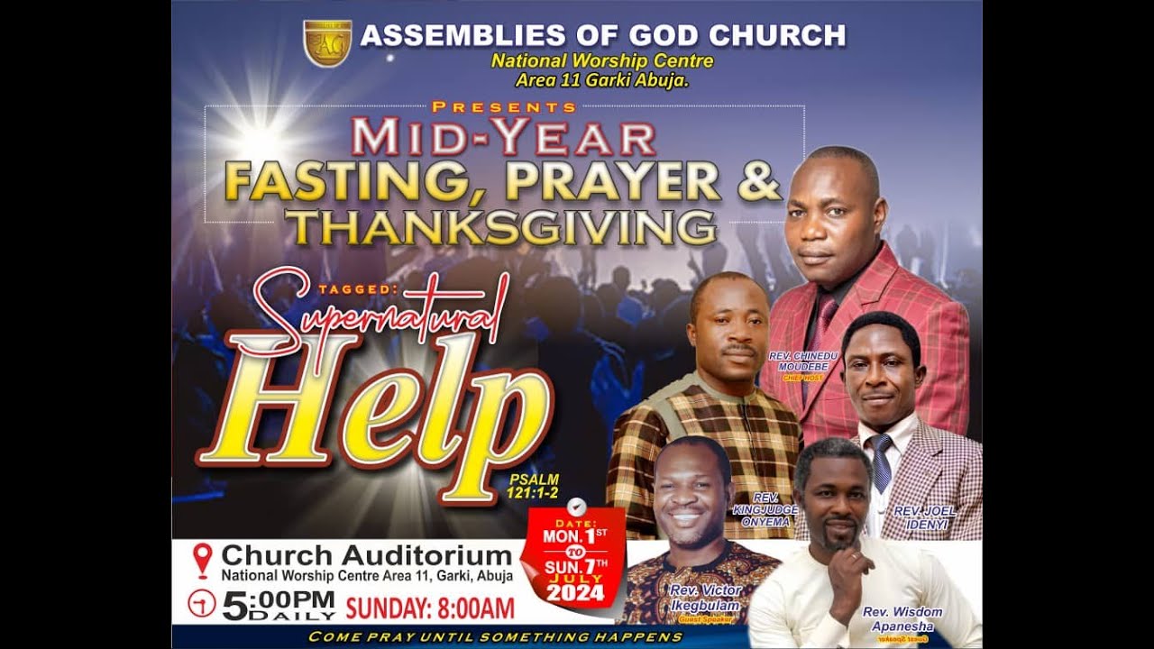 MID YEAR FASTING, PRAYERS AND THANKSGIVING - YouTube