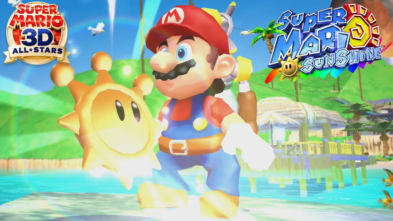 Super Mario Sunshine - Complete 100% Full Game Walkthrough (120 Shines ...