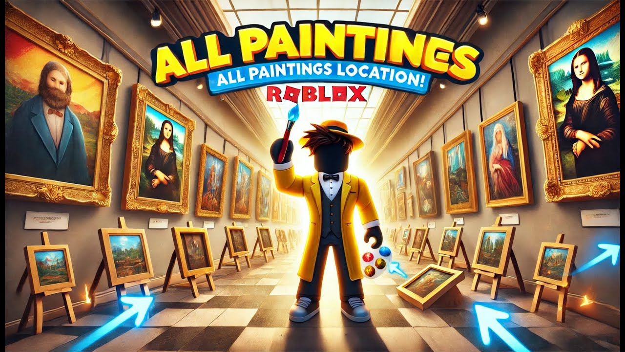 Find The Paintings - All Paintings Locations & Walkthrough (Roblox ...