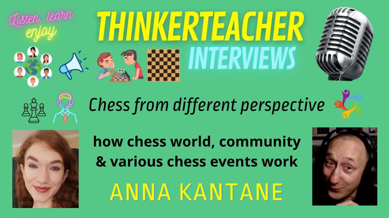 Chess from different perspective: Anna Kantane explains how chess world ...