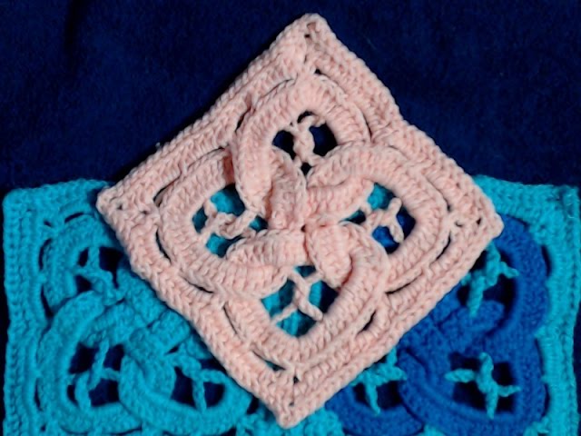 Celtic Knot Square Crochet Pattern FREE Celtic Knot Crochet 7