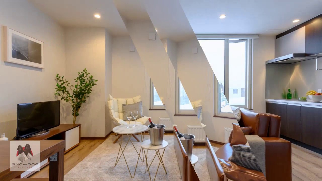 SnowDog Village -1 Bedroom Apartment with forest & ski views - YouTube