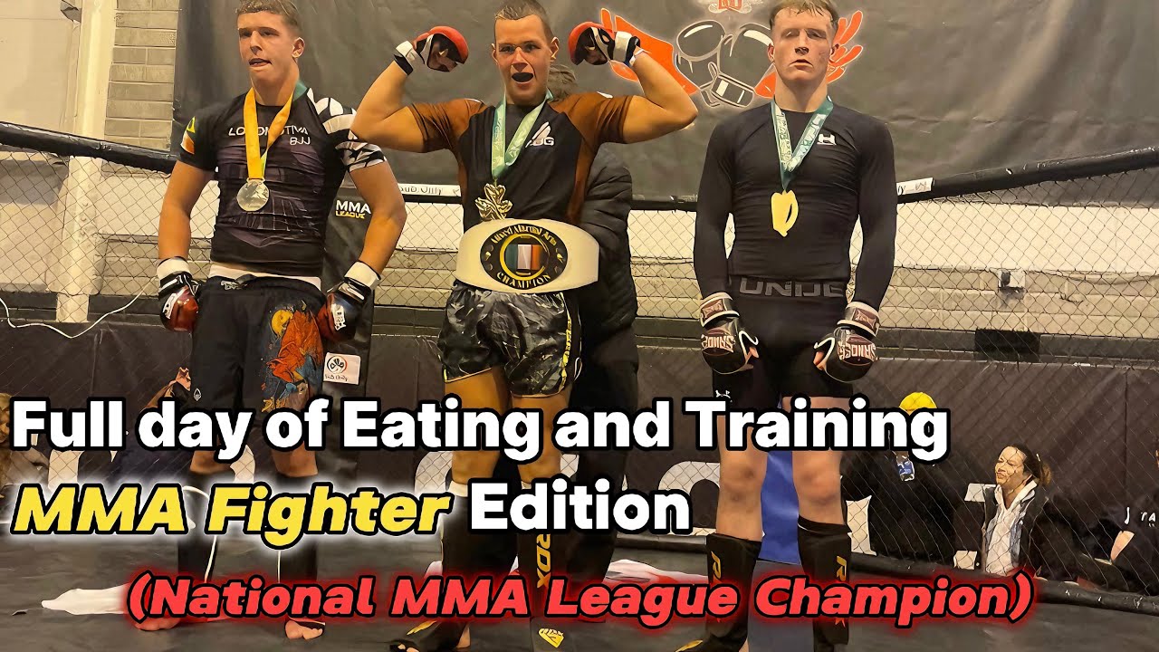 Full day of Eating and Training (MMA Fighter Edition) | National MMA ...