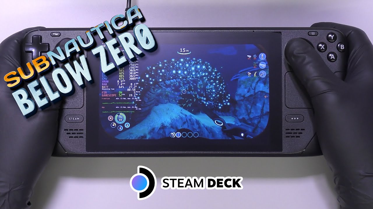 Subnautica: Below Zero | Steam Deck Gameplay | Steam OS - YouTube