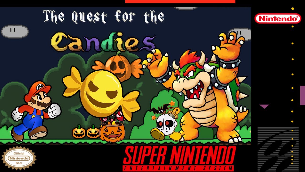 The Quest for the Candies - Hack of Super Mario World [SNES] - YouTube