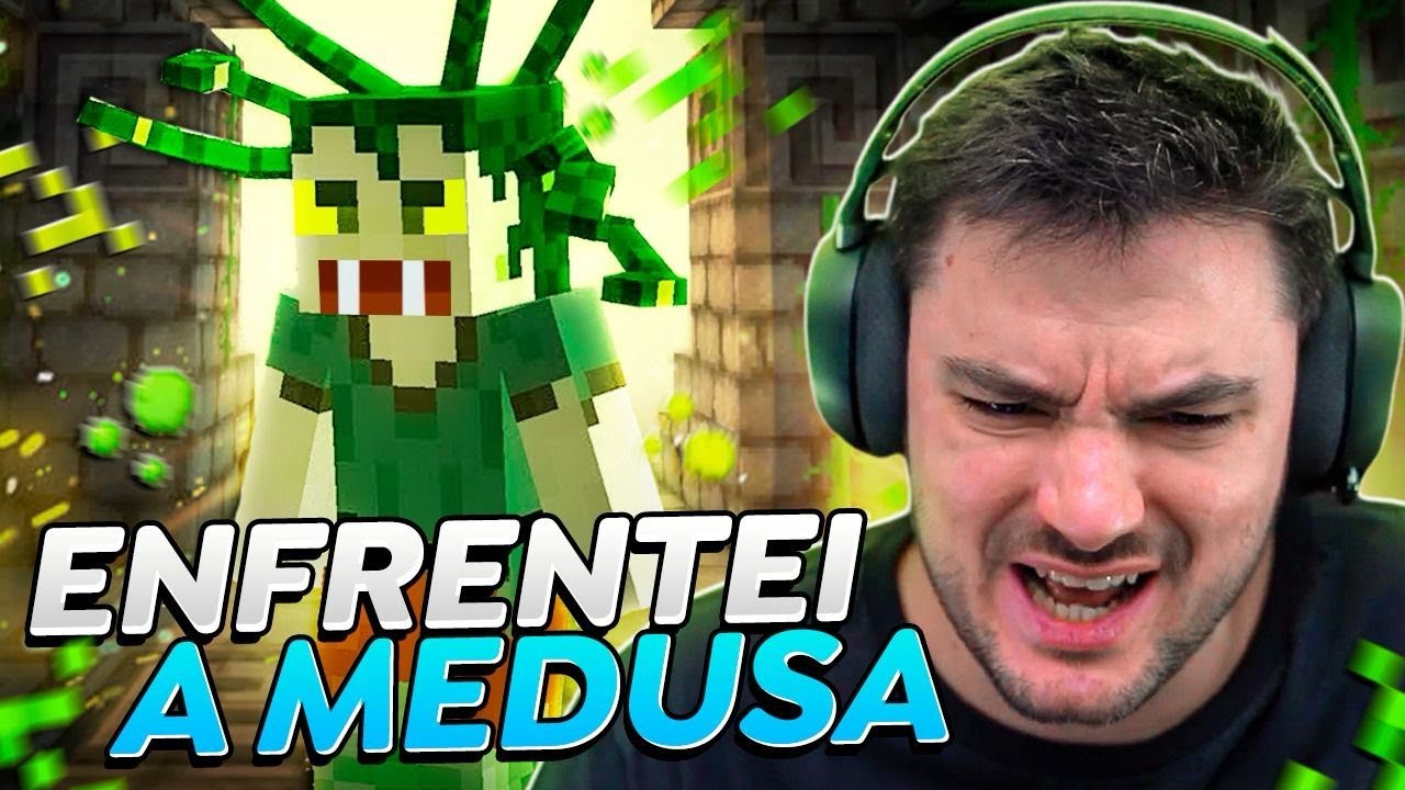 ENFRENTEI A MEDUSA NO MINECRAFT #3.23 - YouTube