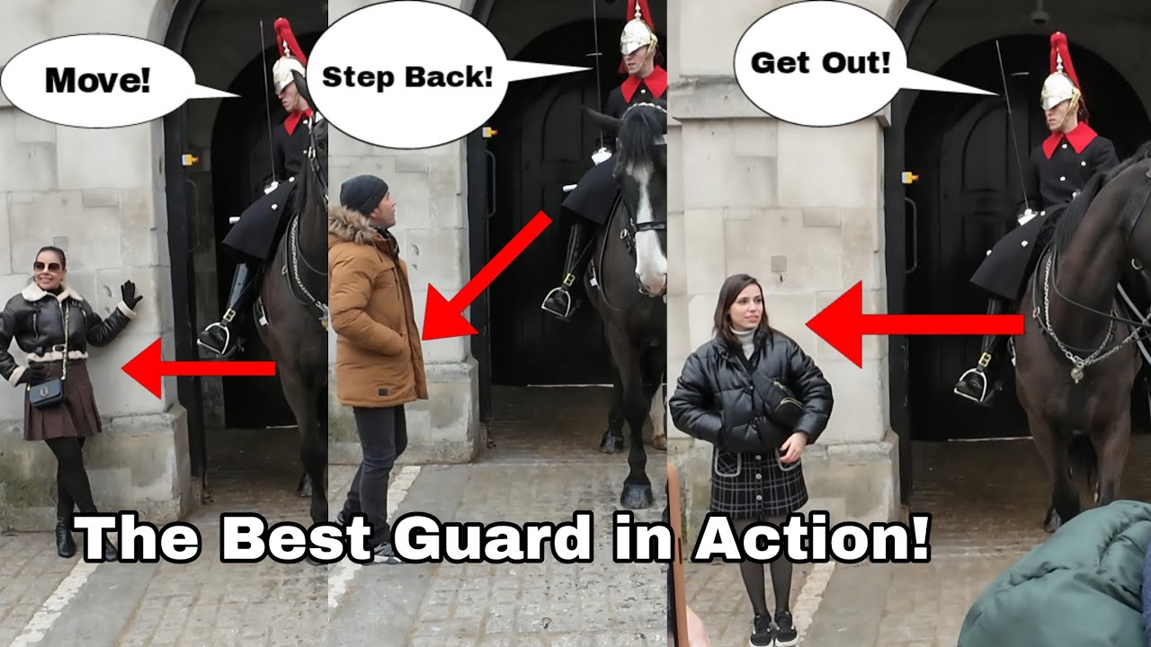 Thank you Guard!🙏He knows how to handle rude and Disrespectful tourists ...