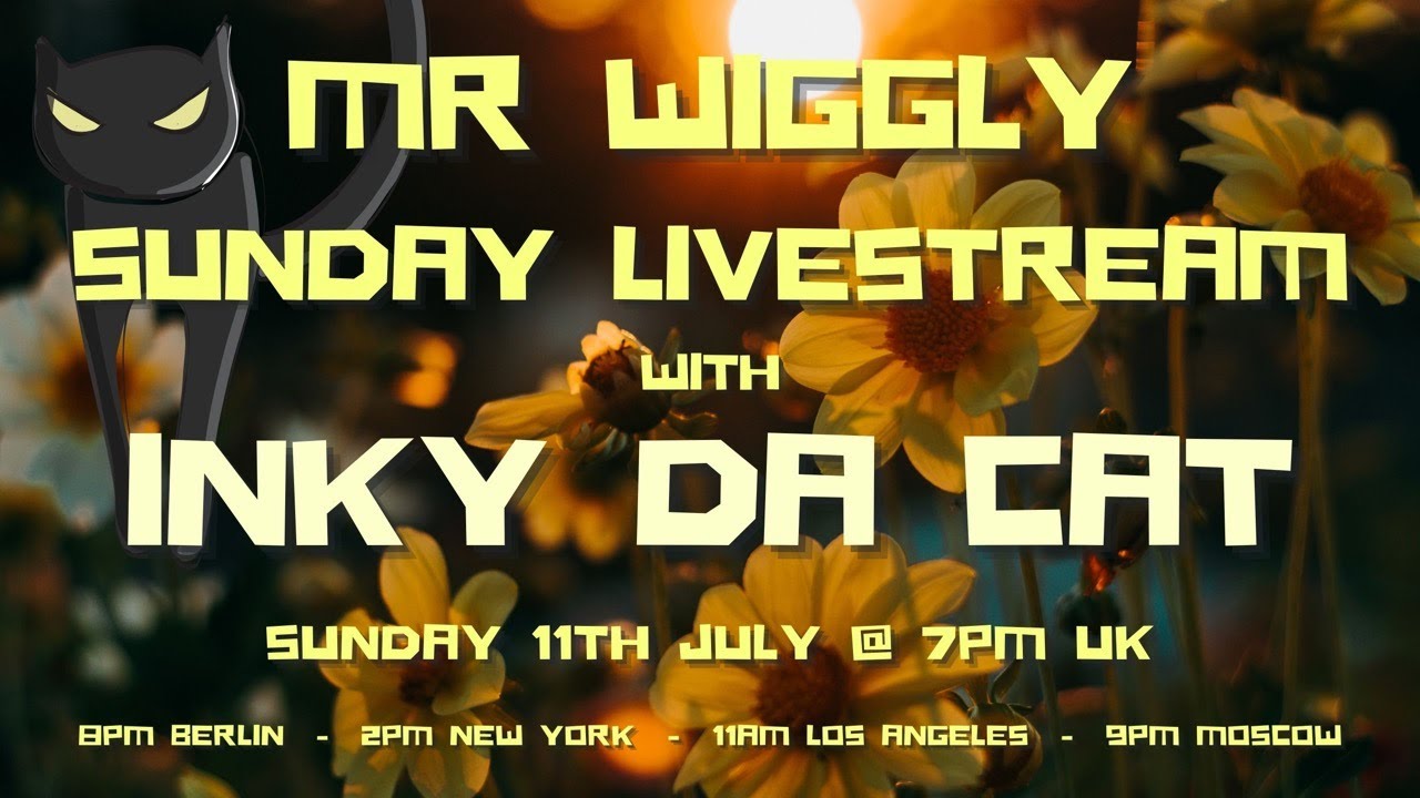 SUNDAY LIVESTREAM - WITH INKY DA CAT! - YouTube