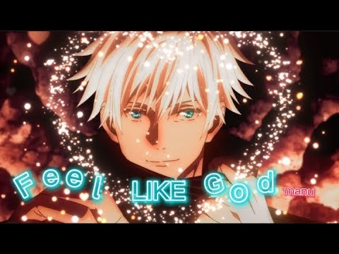jujutsu kaisan GOJO Feel-like god (AMV) EDTZ - YouTube