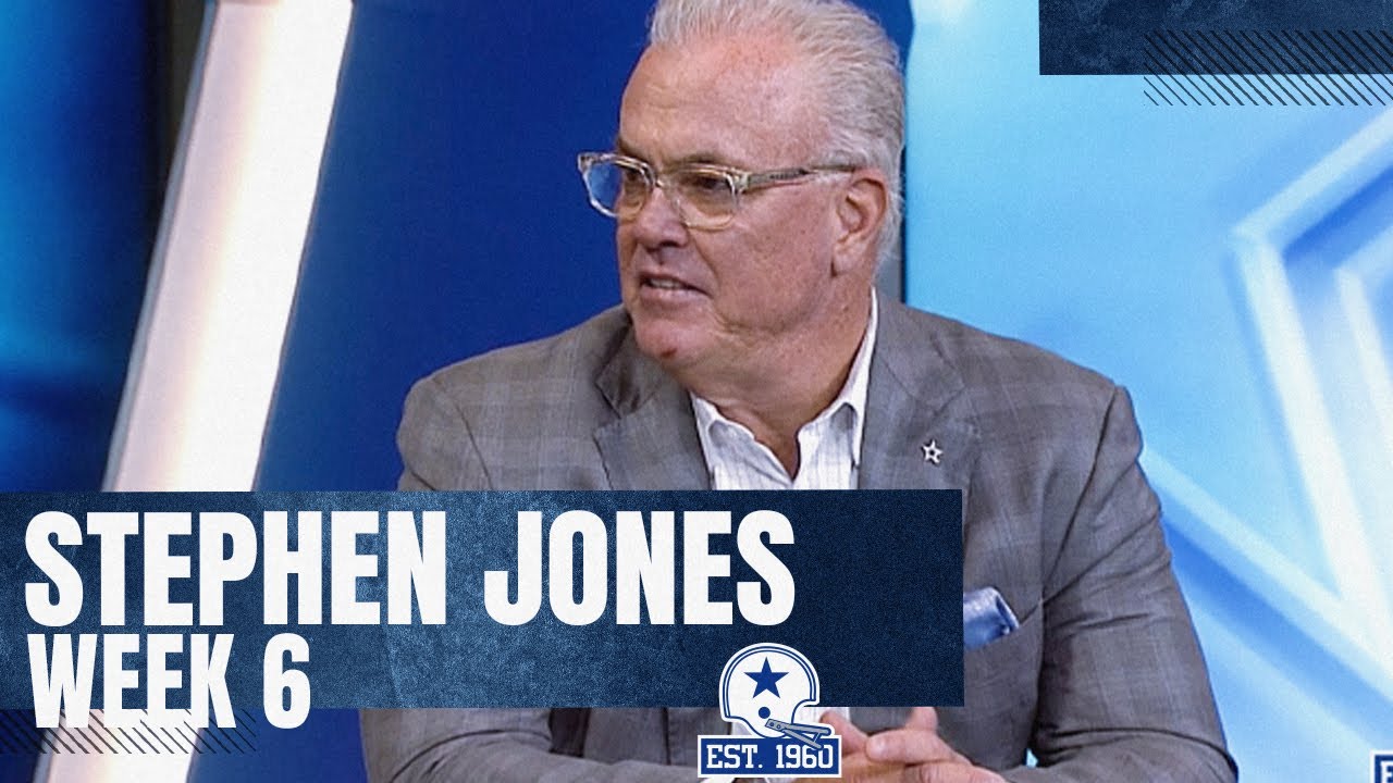 Stephen Jones Interview with Nick Eatman | Dallas Cowboys 2020 - YouTube