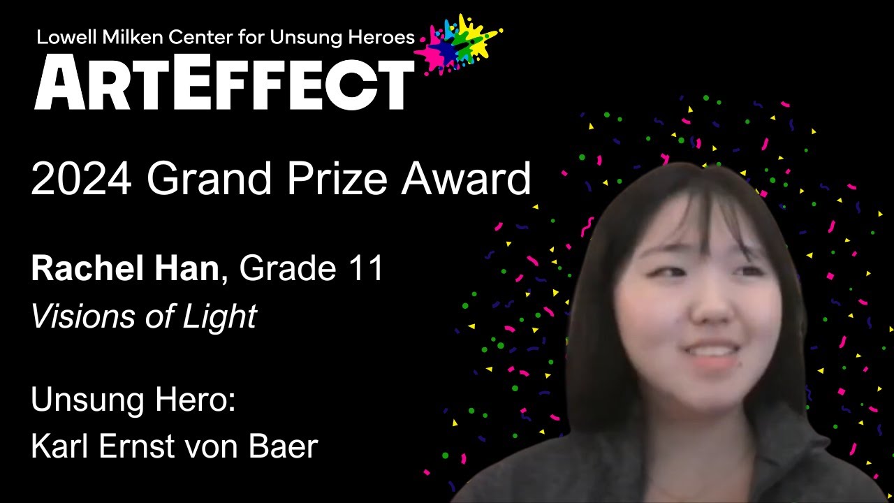 2024 ARTEFFECT Grand Prize, Rachel Han's drawing "Visions of Light ...