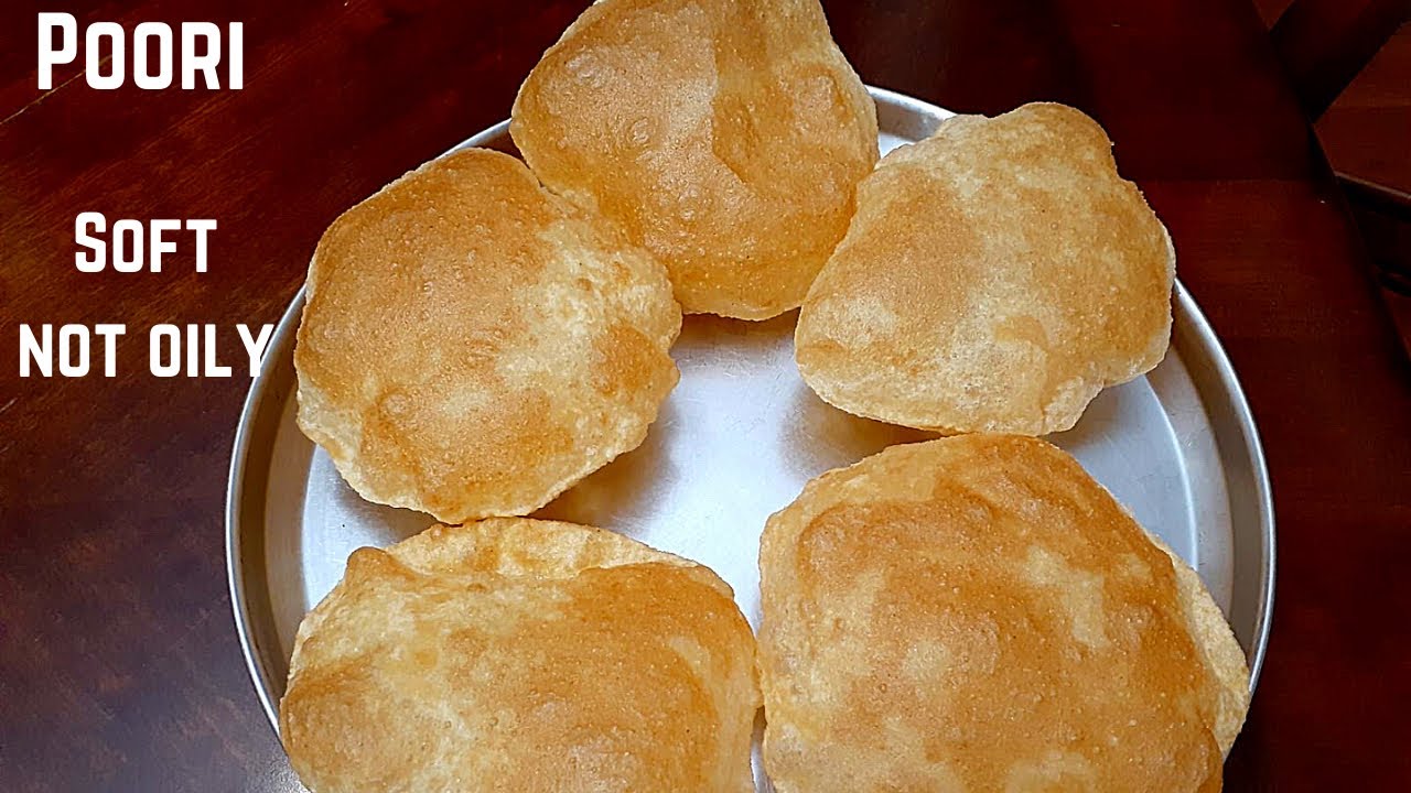 Poori recipe | Soft and Puffy Poori recipe | How to make Restaurant ...