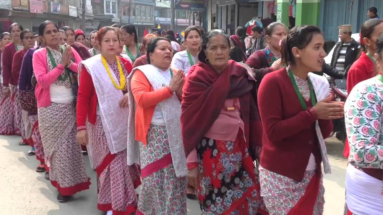 Syangja district ODF declared 9 January 2016 - YouTube
