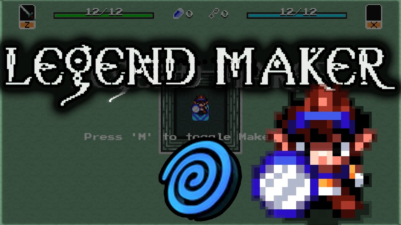 Legend Maker - Zelda-like Dungeon Creator! Try my dungeon! - YouTube