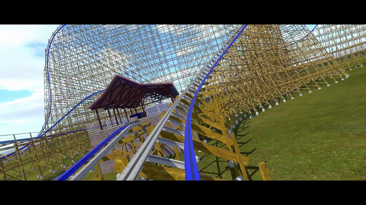 The BIG One RMC Strata Hybrid Coaster- NoLimits2 - YouTube
