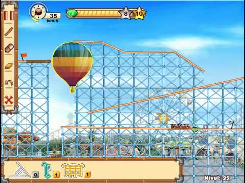 RollerCoaster Creator 2 Nivel 22 - YouTube