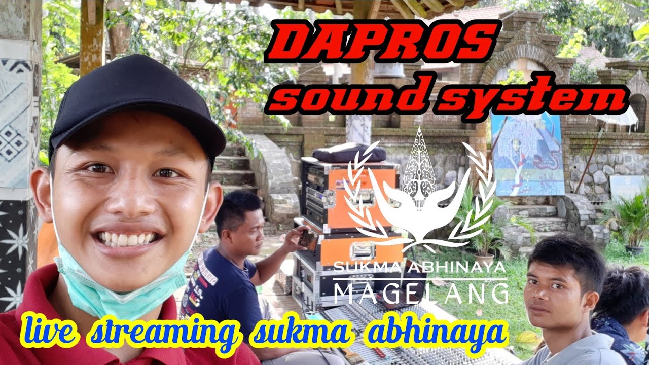 Chek sound sebelum live streaming sukma abhinaya DAPROS sound - YouTube