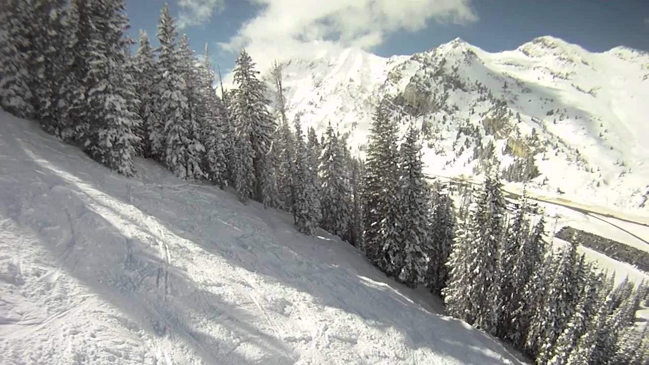 Utah Powder Day 2012 Alta and The Canyons (HD) - YouTube